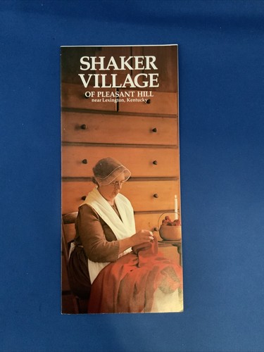 Shaker Village Of Pleasant Hill Near Lexington To Kentucky Vintage ...