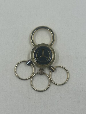 Mercedes Benz Vintage Valet Keychain Advertising Logo Metal Multi ...