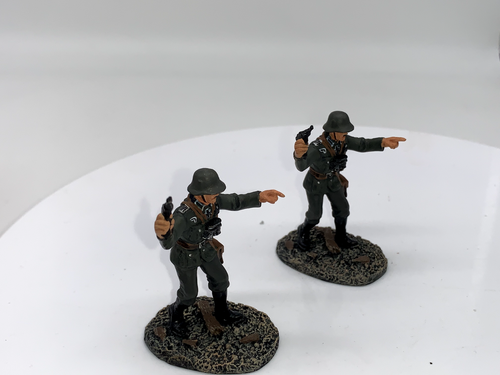 William Britain Soldiers WW2 German Wermarcht officers part set 17144 ...