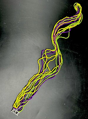 Krewe of Rex New Orleans Mardi Gras Glass Beads Comus Proteus Carnival ...