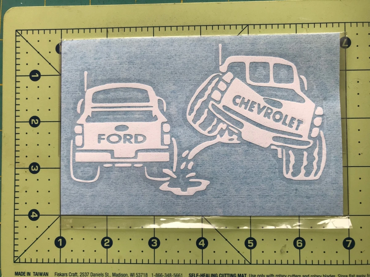 Chevy Vs Ford Sticker