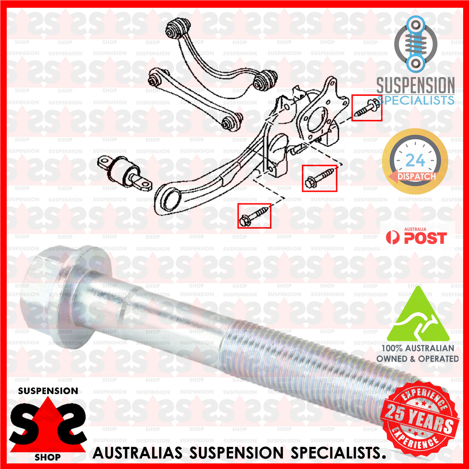 Fastening Bolt, Control Arm Suit MAZDA 3 (Bk) 2.0 3 (BK) | eBay