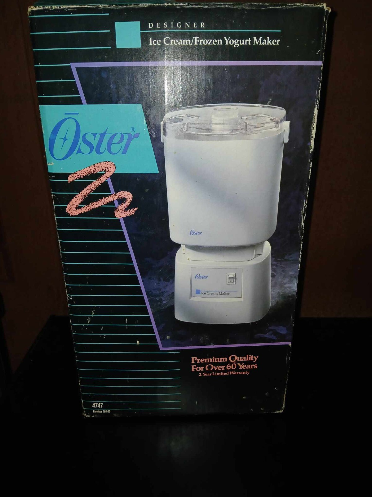 Oster ice cream maker model 4747 (previous 768-20) | eBay