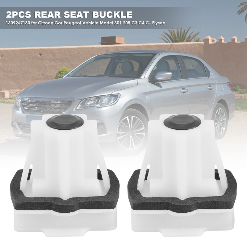 2Pcs Rear Buckle 1609267180 for for Vehicle Model 301 208 C3 C4 C ...
