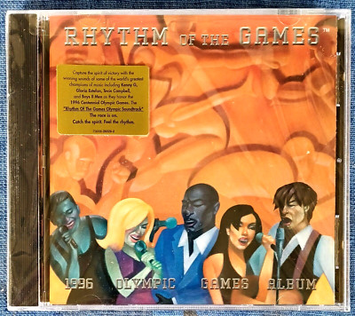 RHYTHM OF THE GAMES - 1996 OLYMPIC GAMES ALBUM - CD + HYPE STICKER ...