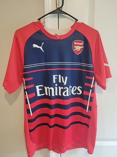 Puma Arsenal Fly Emirates Red Jersey | eBay
