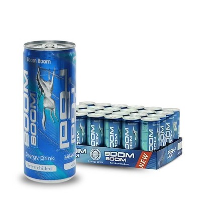 Boom Boom Energy Drink – Original | 355ml (Case of 24) Made in KSA ...