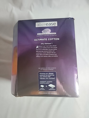 Allerease Ultimate Cotton Zippered Mattress Protector King Size for sale online | eBay
