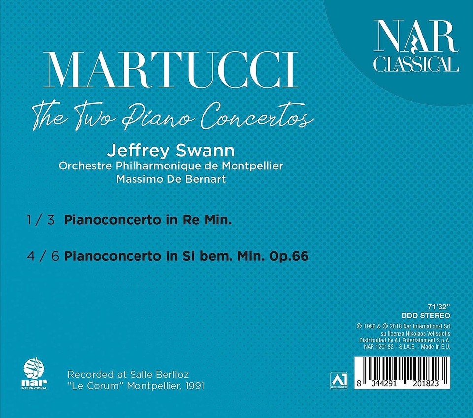 Jeffrey / Orchestre Philar Martucci / Swan Martucci: The Two Piano ...