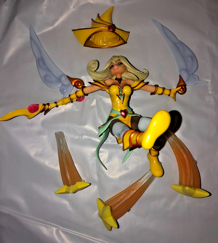 KOTOBUKIYA Yu-Gi-Oh! LEMON MAGICIAN GIRL The Movie 1/7 PVC Figure *READ ...