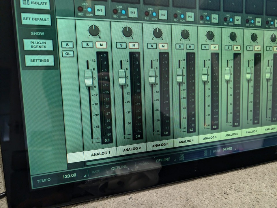 Slate Audio Raven MTZ 43 Inch Touch Screen DAW Controller Console | eBay UK