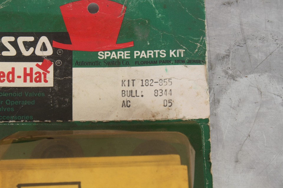 ASCO 182-855 REBUILD KIT 8344 AC NEW | eBay