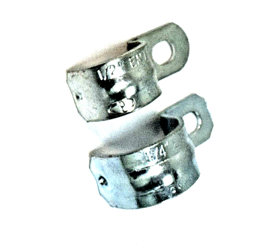 1-Hole EMT Conduit Pipe Straps Clamps - 1/2" - 3/4" | eBay