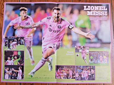 LIONEL LEO MESSI - Inter Miami Debut - Magazine/Poster Argentina 2023 ...