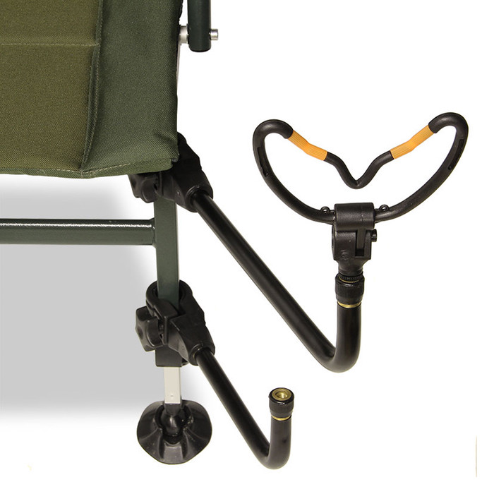 Feeder Fishing Chair Arm Accessories Pack With Rod Rests Pole Rest ...