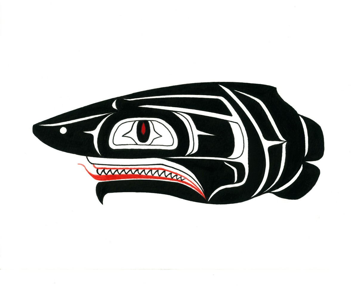 Shark Totem Tattoos Amazon.com : 6 Sheets Temporary Fake Tattoos For