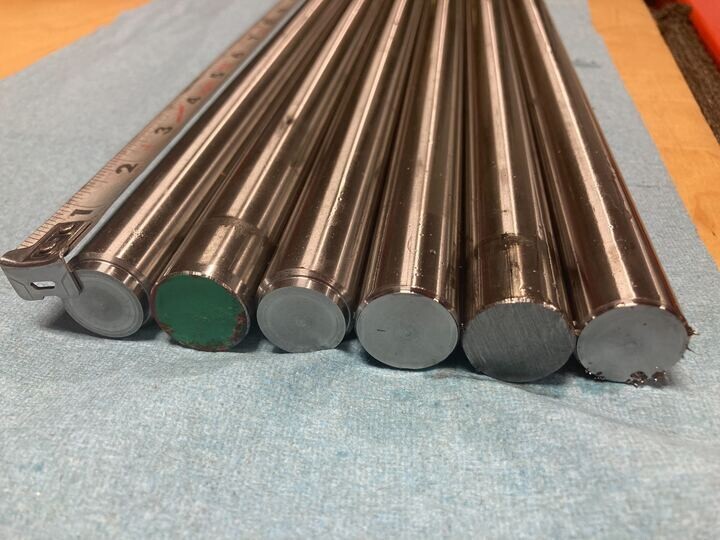 7/8" 1045 Precision Shaft Round Bar - Ground Finish Swiss Lathe ...
