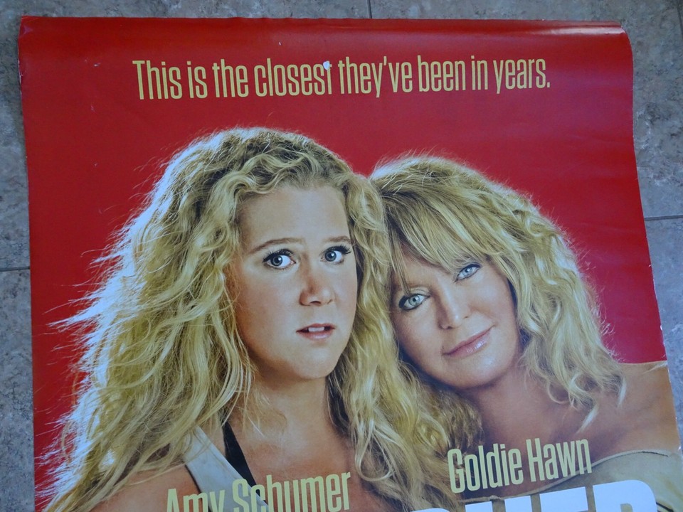 SNATCHED - MOVIE POSTER WITH AMY SCHUMER & GOLDIE HAWN | eBay