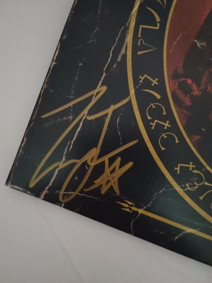 Twin Temple Satanic Rock Signed Vinyl "Stripped From the Crypt" live ...
