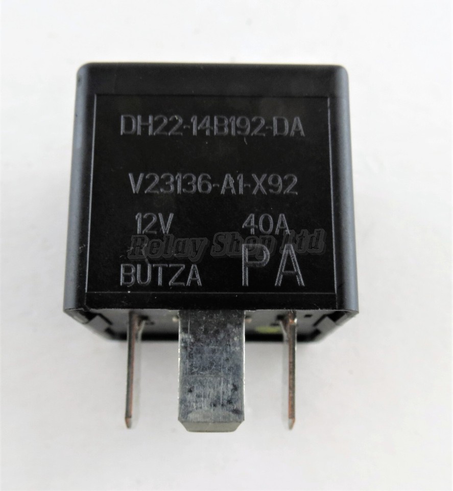 Jaguar Land Rover 5-Pin Black Relay DH22-14B192-DA Tyco V23136-A1-X92 ...
