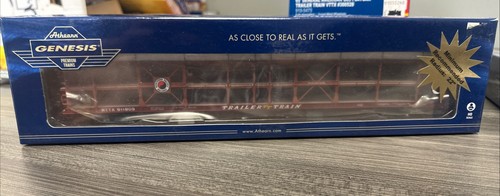 Genesis HO Scale ATHG69963 F89F Auto Rack Flat Car Northern Pacific NIB ...