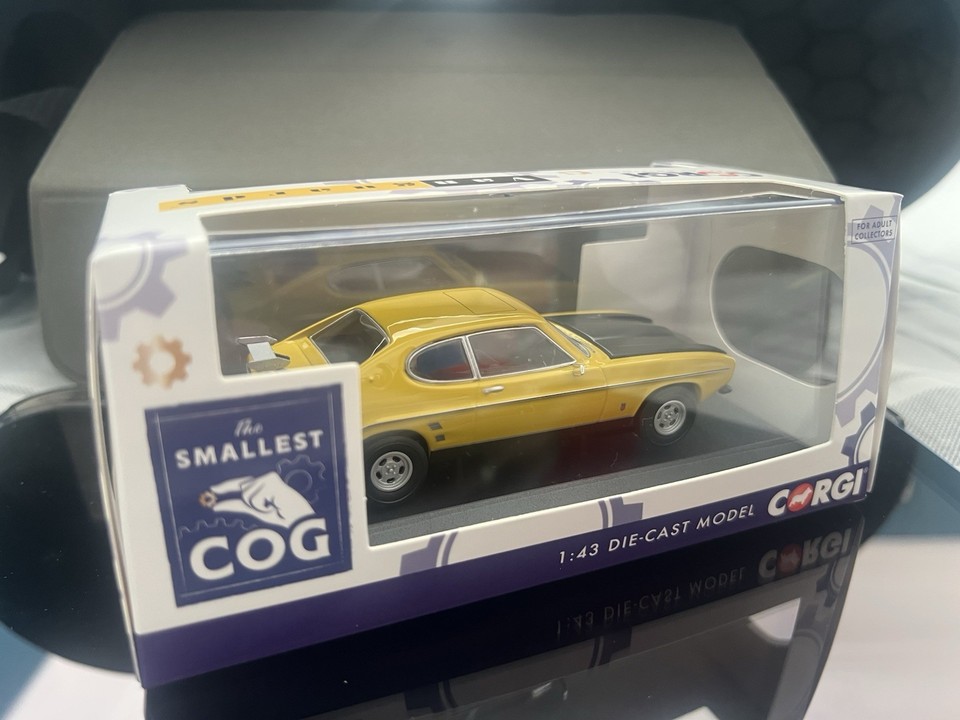 1 of 200 Corgi x The Smallest Cog Richard Hammond's Ford Capri ...
