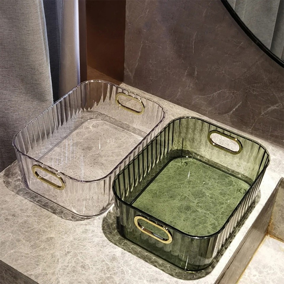 Storage Container for Skin Care Desktop Makeup Organizer Cosmetics Bins ...