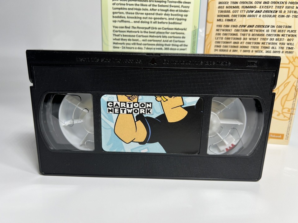 Cartoon Network VHS Promo Set - RARE 1998 Lunchables Cartoon Cartoons ...