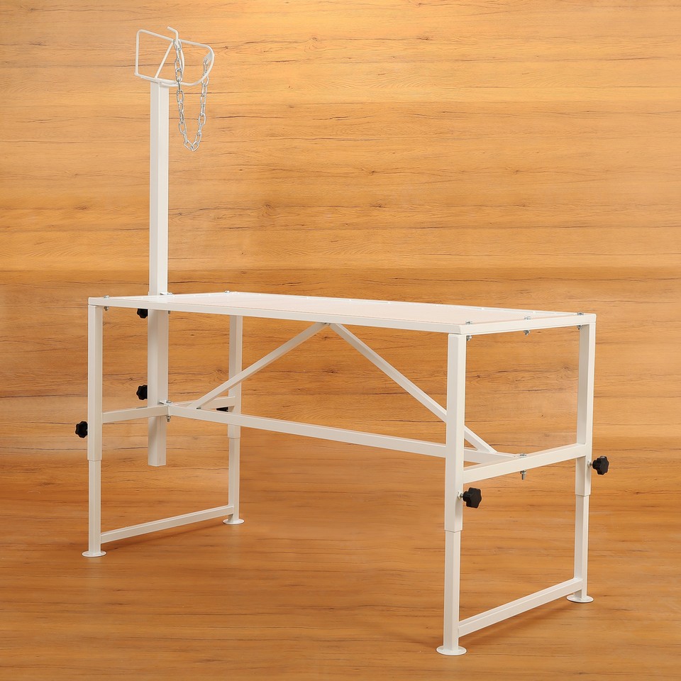 500LBS Livestock Trimming Stand 51"x24" Adjustable Milking Stand For ...