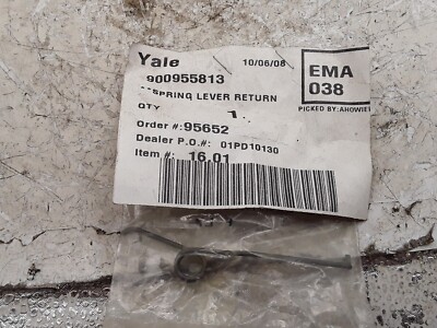Yale Spring Lever Return 900955813 | eBay