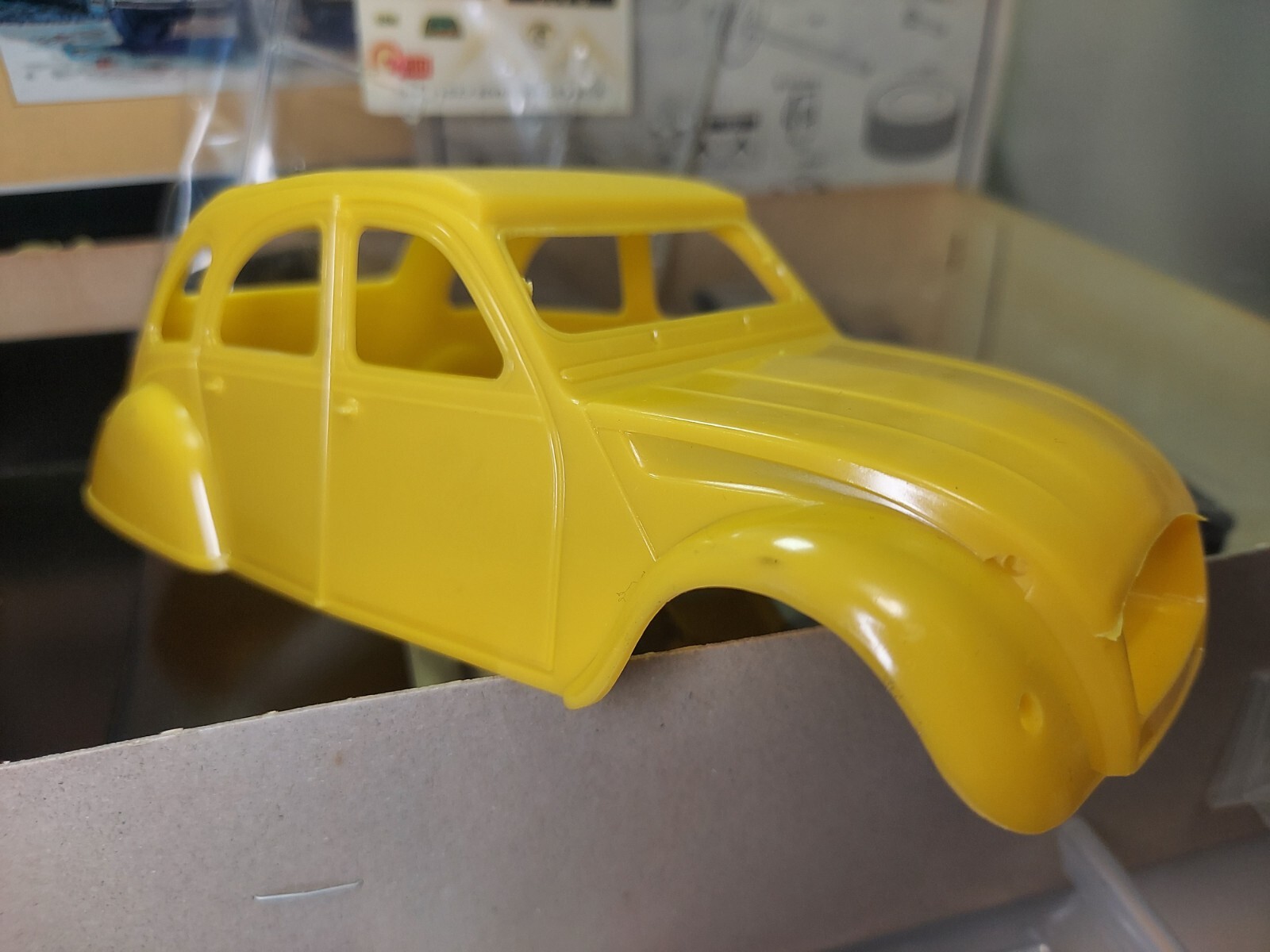 IMAI 1/24 scale CITROEN 2CV6 Plastic model kit From Japan | eBay