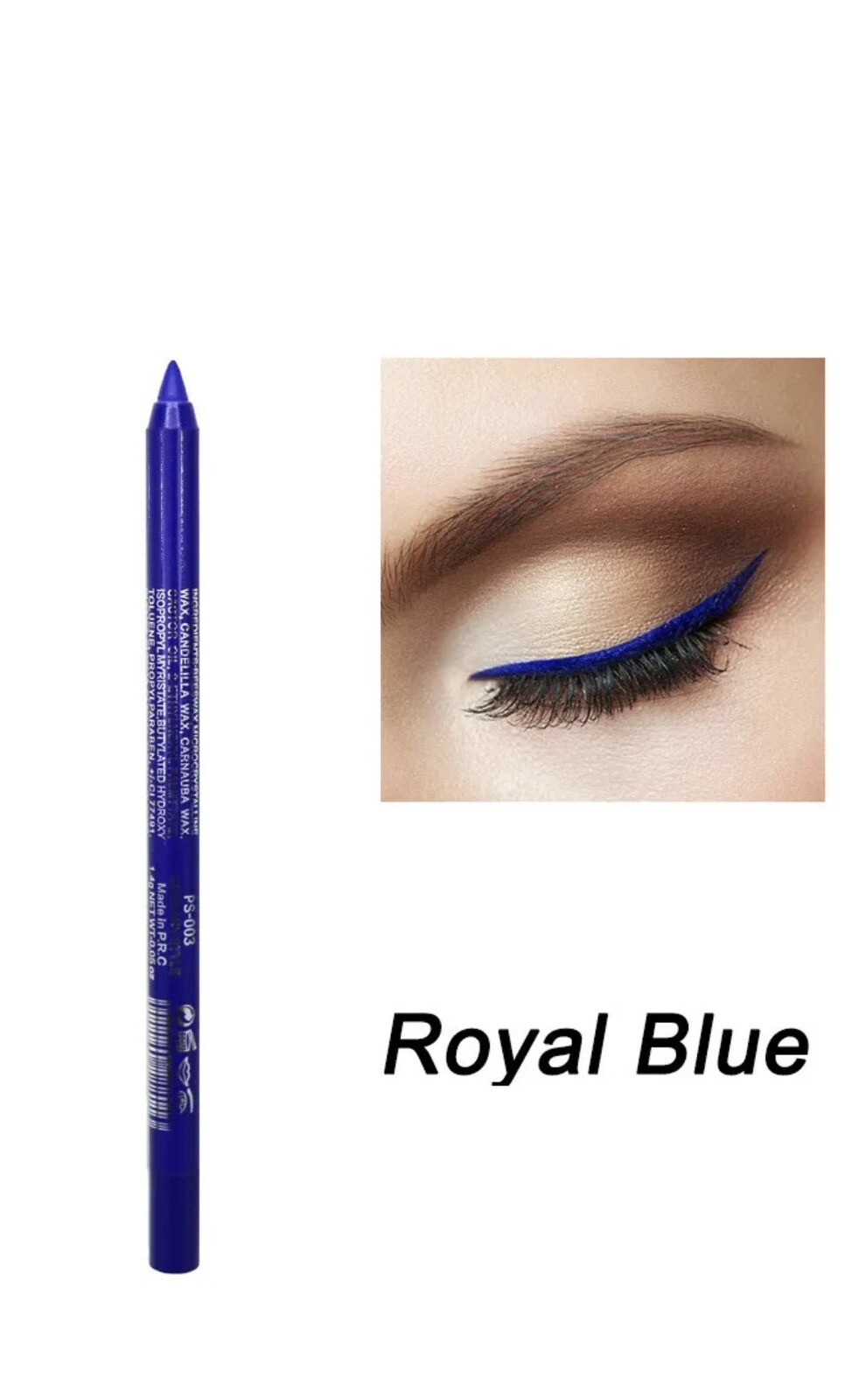 Eyeliner DAVIS Lasting Gel Liquid Liner Colorful Eye Pencil Waterpoof ...
