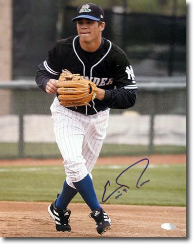 ERIC DUNCAN 2002 Certified Autograph Rookie Auto 11x14 Photo YANKEES | eBay
