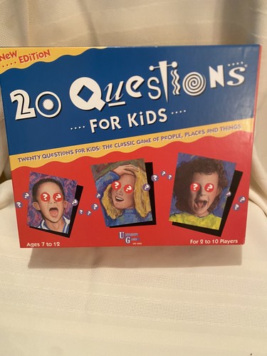Game: 20 QUESTIONS FOR KIDS AGES 7-12 | eBay