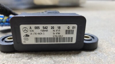 ☑️ 06-13 Mercedes W251 R350 GL450 ML450 Yaw Turn Rate Sensor 0055422018 ...