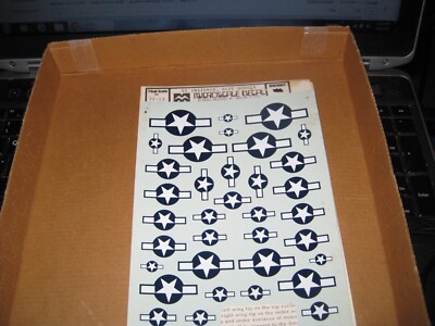 US Insignia, Blue Border decal sheet by Microscale in 1/72 scale ...