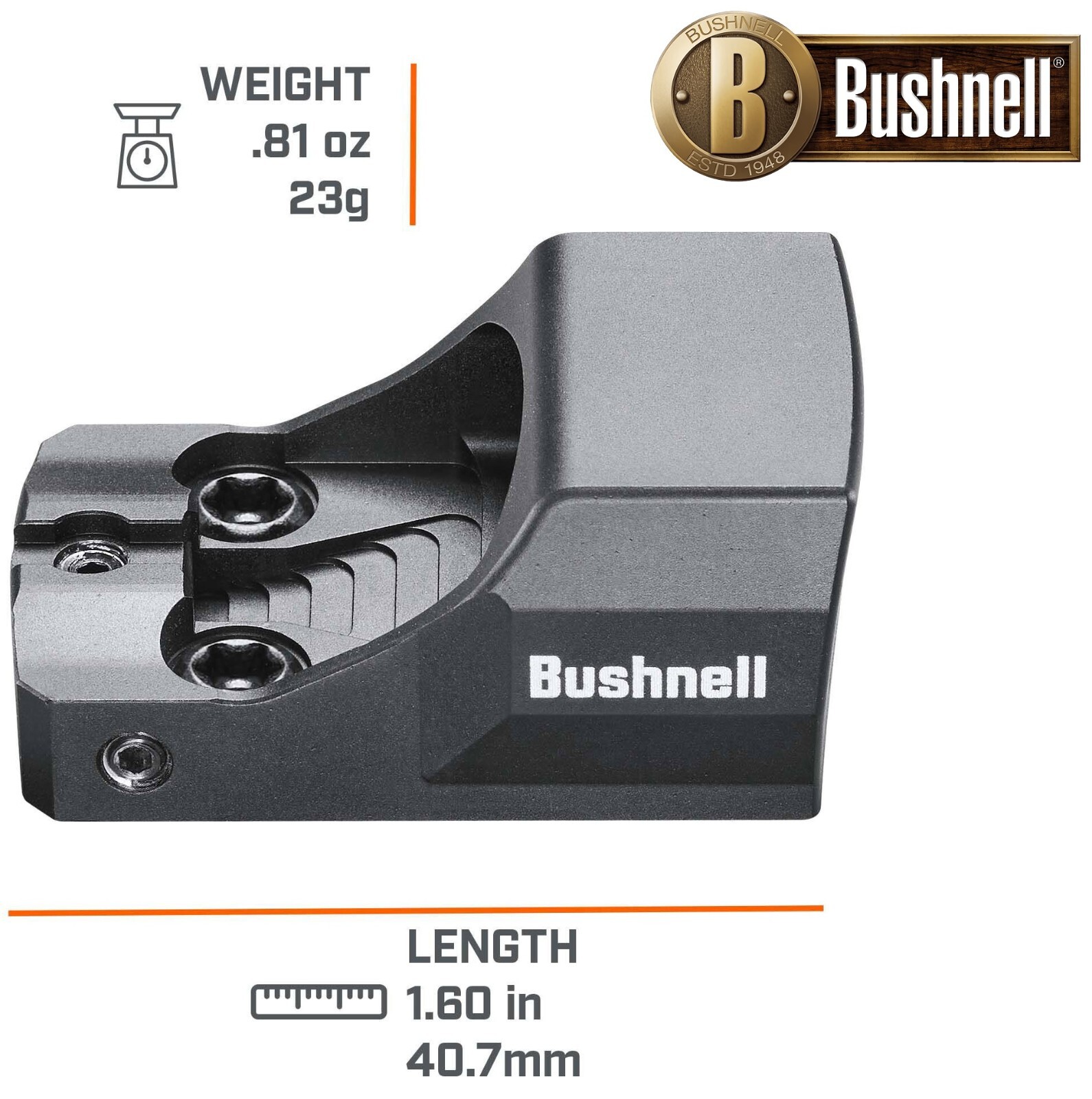 Bushnell RXU-200 Ultra Compact Micro Reflex Sights RXU200 (Stock of UK ...