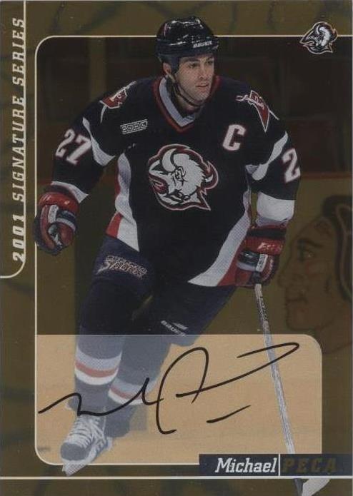 2000-01 In the Game Be A Player Signature Series - Autographs Michael ...