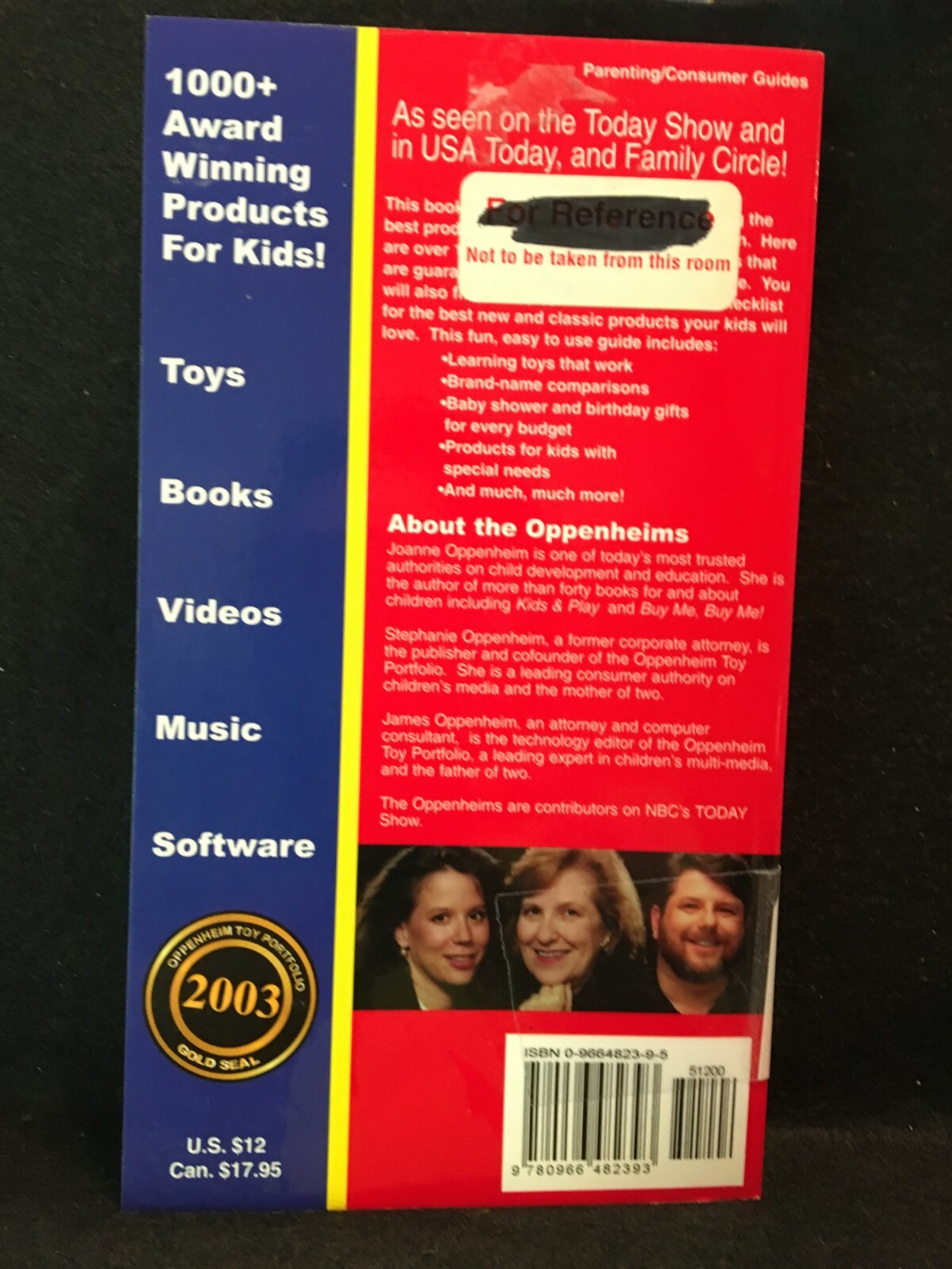 Oppenheim Toy Portfolio Ser.: Oppenheim Toy Portfolio, 2003 : The Best ...