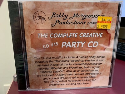 BOBBY MORGANSTEIN VOL 15 THE COMPLETE CREATIVE PARTY CD SEALED | eBay