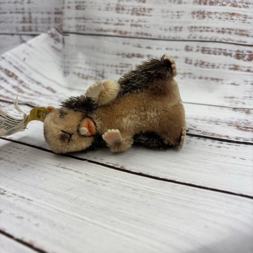 Steiff Collectible Animal Beaver Nagy 11 cm Vintage Mohair With Tag ...