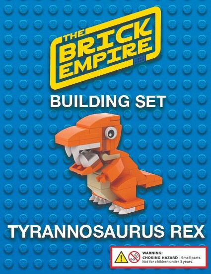 Custom MOC Genuine LEGO T-REX Dinosaur Building Set w Instructions NEW ...