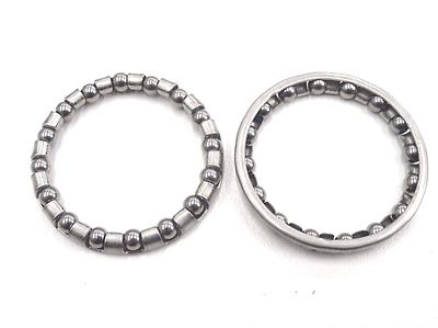 2 (Two) x New Bike Fixie Bicycle Headset (1") Bearings Retainers Size ...