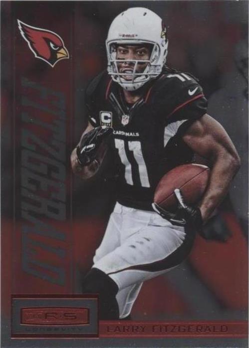 2013 Panini Rookies & Stars Longevity - Larry Fitzgerald #1 Ruby for ...