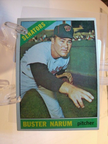 1966 Topps Baseball #274 - Buster Narum - Washington Senators 66-071 | eBay