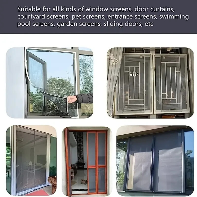 Window NET Mesh Screen FLY INSECT Mosquito Moth Insect Screen Netting ...