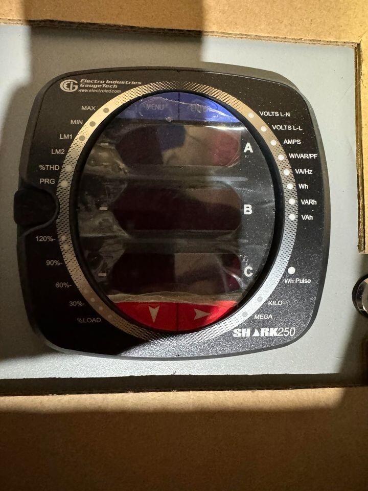 Shark 250 Multifunction Power & Energy Meter | eBay