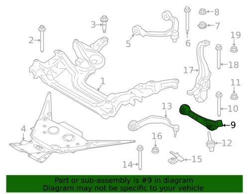 Genuine BMW Wishbone bottom with rubber mount left 31108096241 | eBay