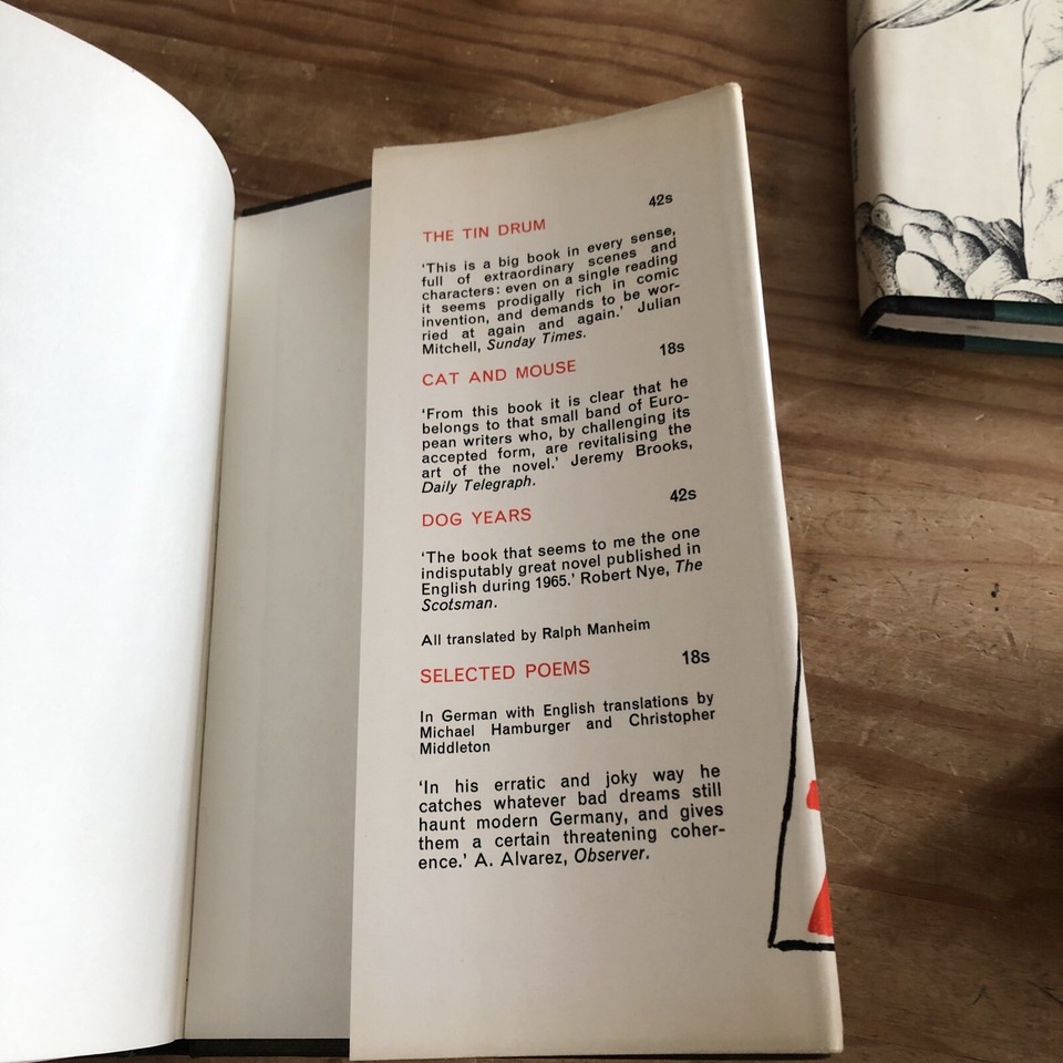 The Plebeians Rehearse The Uprising by Gunter Grass 1967 UK 1st/1st ...