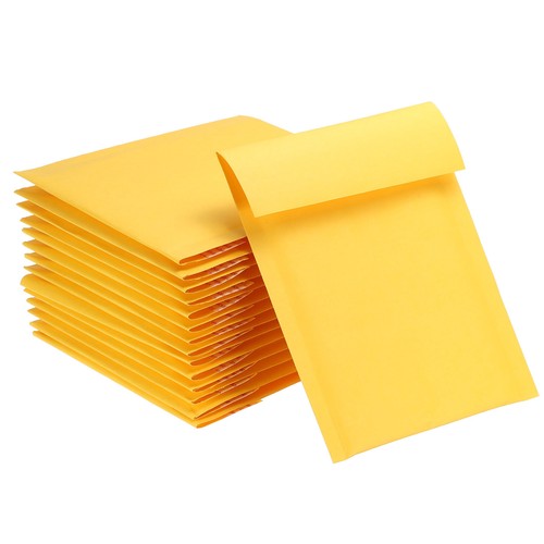 Bubble Mailers Padded Envelopes Mailing Yellow Mailer Packages 14x16mm ...